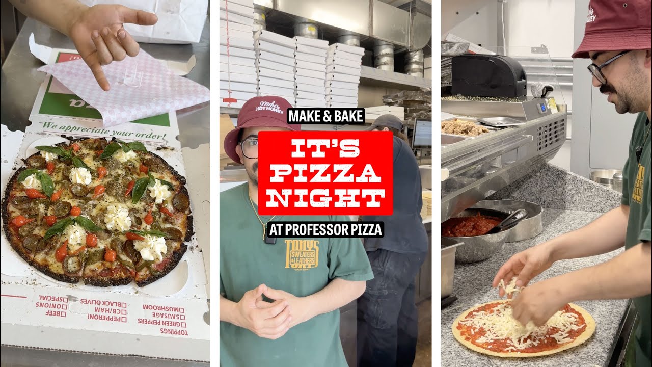 Double-Sausage and Pepper Cracker-Crust Pie at Professor Pizza in ...