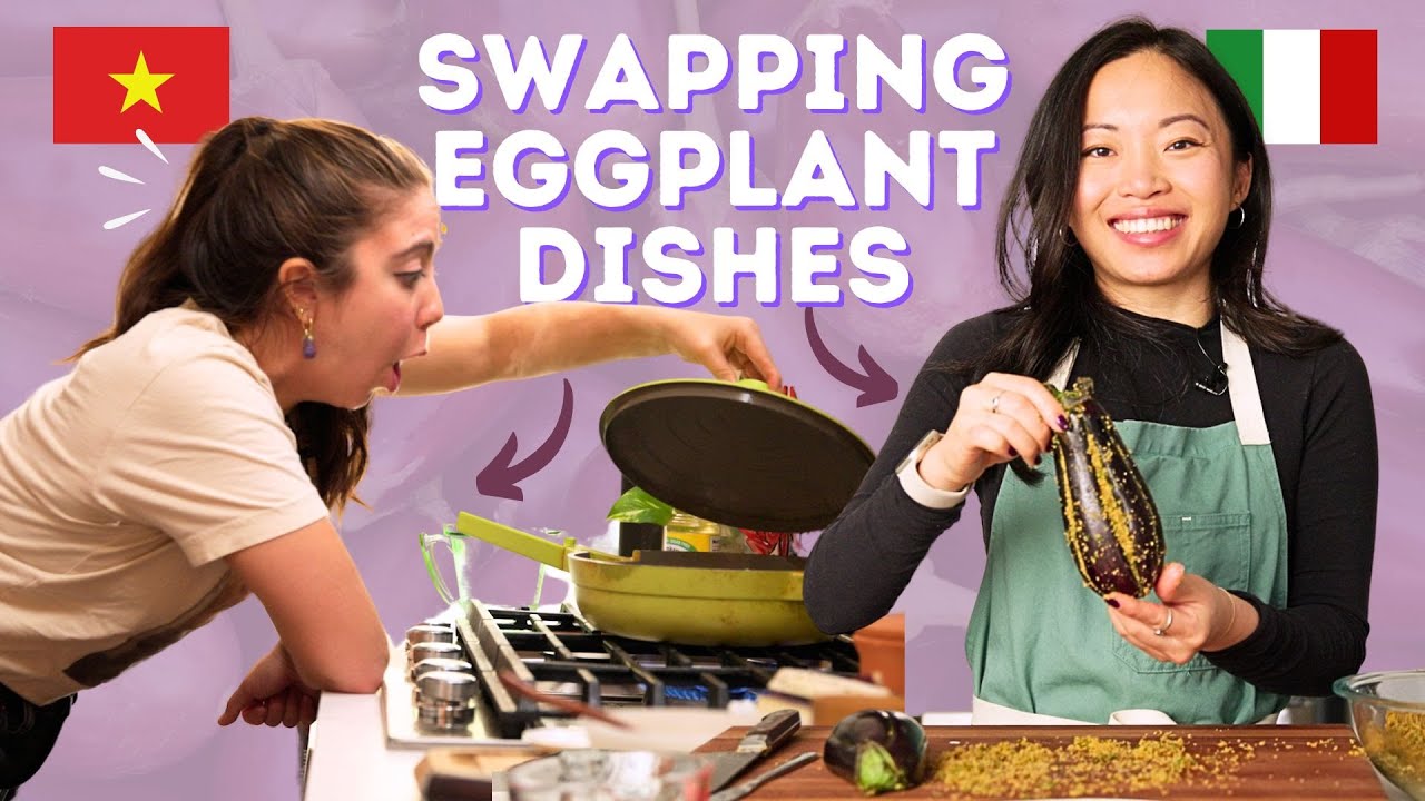 Swapping Eggplant Dishes (feat. @BerylShereshewsky and @tifflovestofu) | Pan Pals - Dining and ...