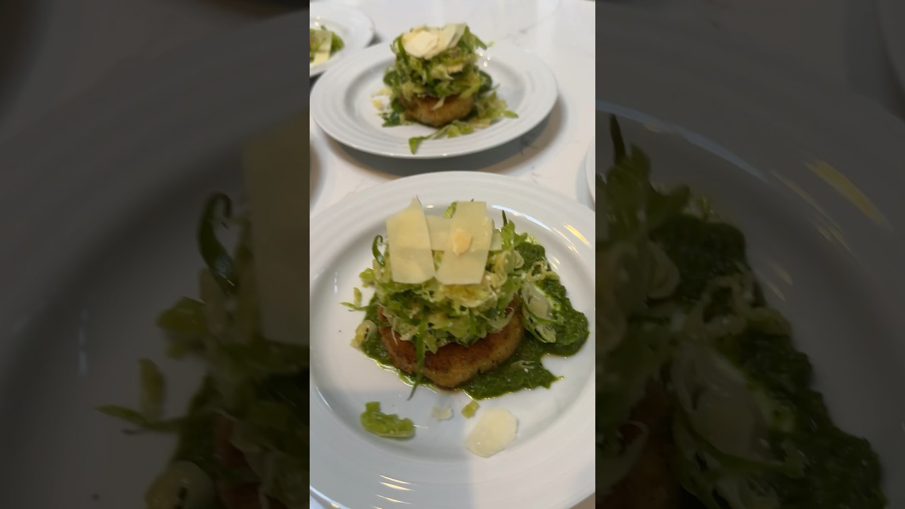 The best Brussels sprout salad tower! - Dining and Cooking