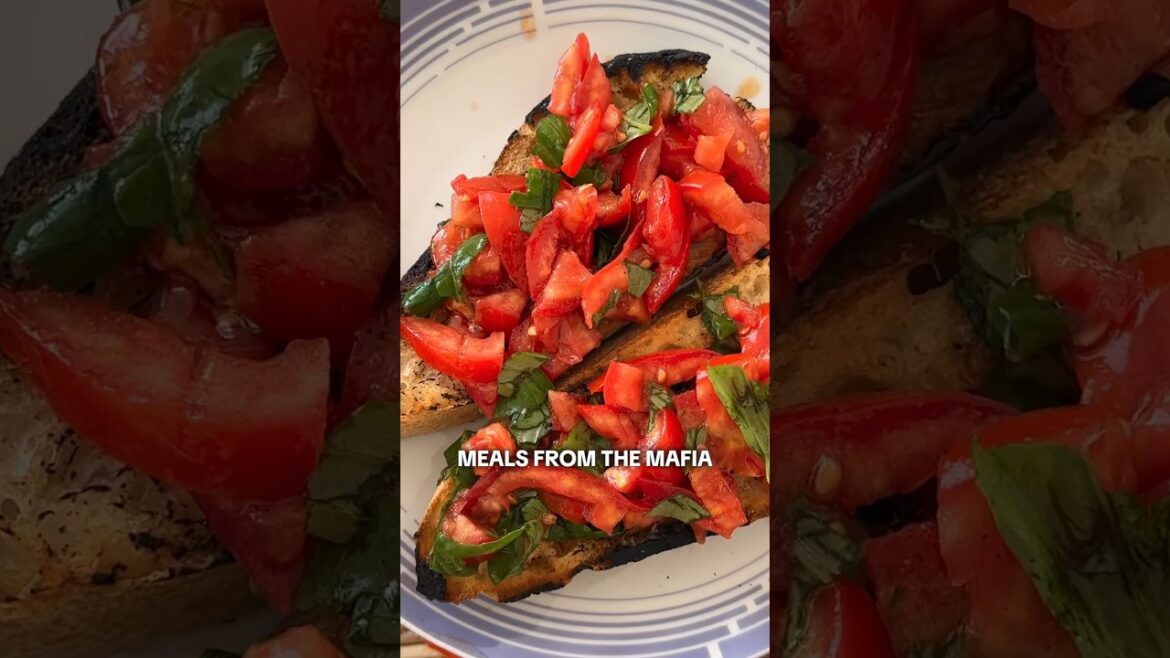 Meals from the Mafia | Bruschetta - Dining and Cooking