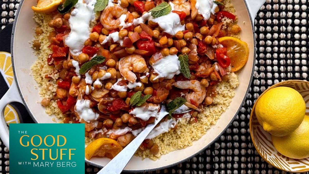 Harissa shrimp and chickpeas | The Good Stuff with Mary Berg - Dining ...