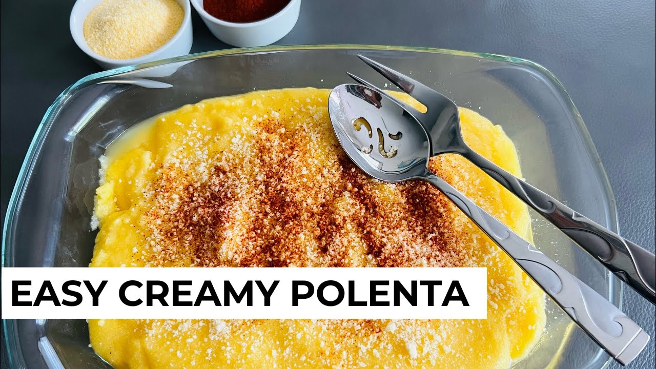 CREAMY CHEESY POLENTA | Make Perfect Polenta Recipe - Dining and Cooking