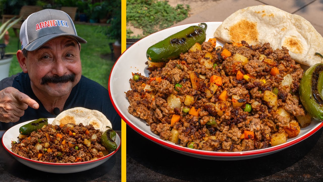 How to Make PICADILLO con PAPAS (Mexican Ground Beef Recipe made Texas ...