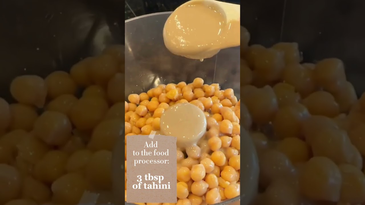 Homemade Palestinian Hummus #recipe #nutrition #food - Dining and Cooking