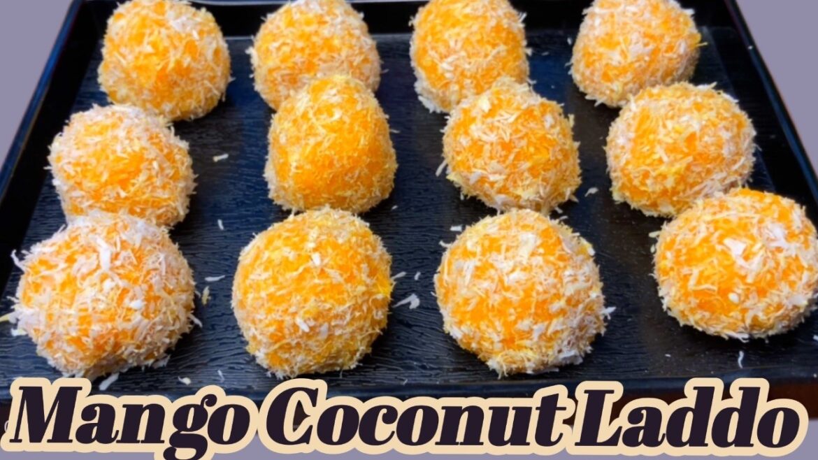 Mango Laddo Recipe | HowTo Make Mango Laddo | No Bake Desserts ...