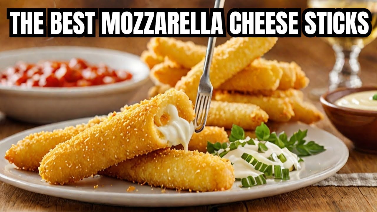 How to Make the BEST Cheese Stick Mozzarella Sticks [EASY RECIPE ...