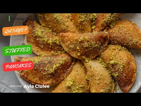 How to Make Qatayef (Katayef) - Middle Eastern Stuffed Pancakes ...
