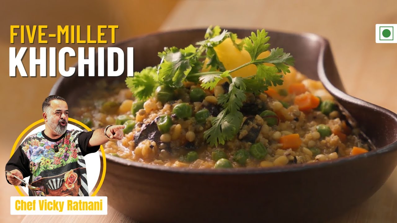 Five Millet Khichdi Recipe | Khichdi Made Of 5 Different Millets | Chef ...