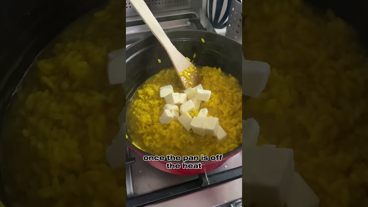 Carnaroli Rice with saffron and lemon - Dining and Cooking
