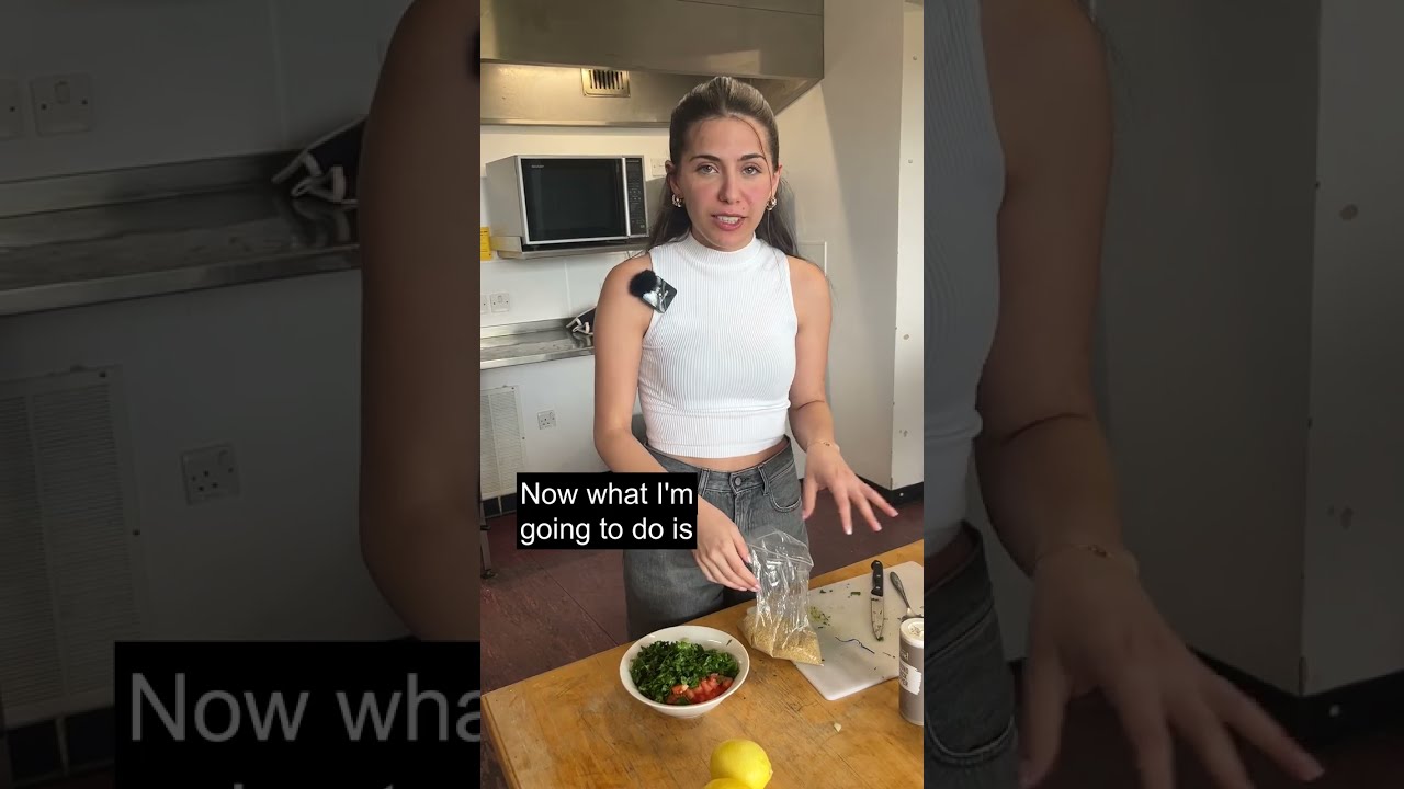 Come make tabbouleh | UEA - Dining and Cooking