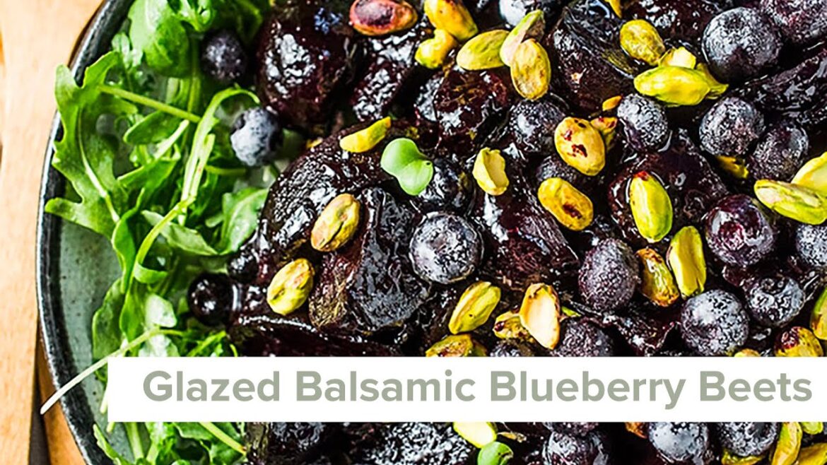 Blueberry Balsamic Glazed Beets - Dining and Cooking