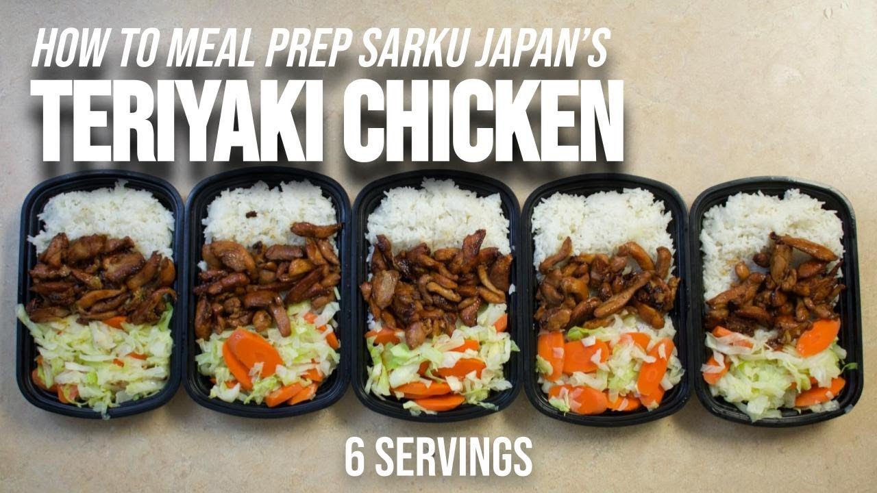 How to Make Sarku Japan's Teriyaki Chicken | $2 Meal Prep - Dining and ...