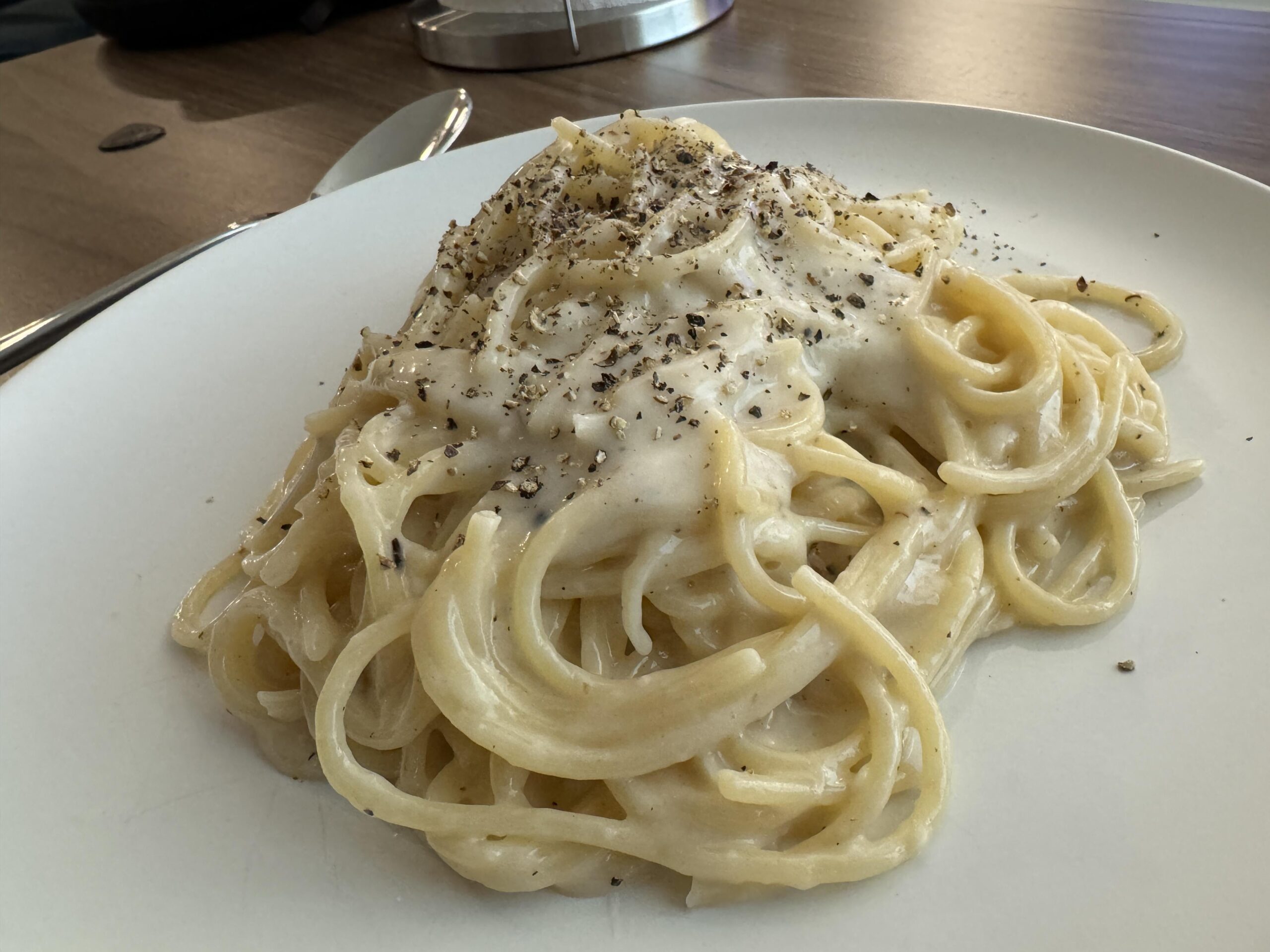 Pasta + cheese + pepper = Cacio e Pepe! - Dining and Cooking