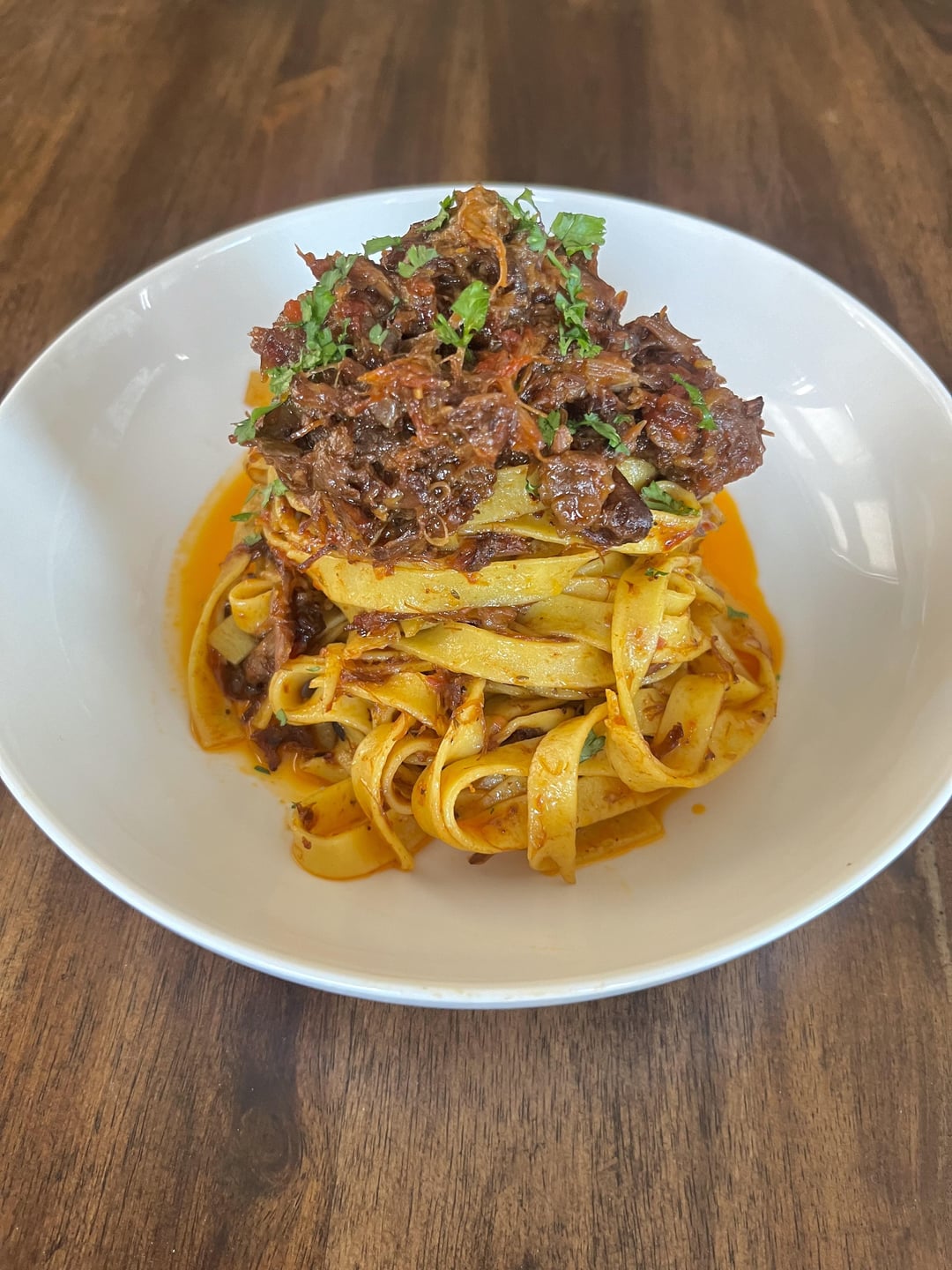 homemade oxtail ragu and pasta - Dining and Cooking