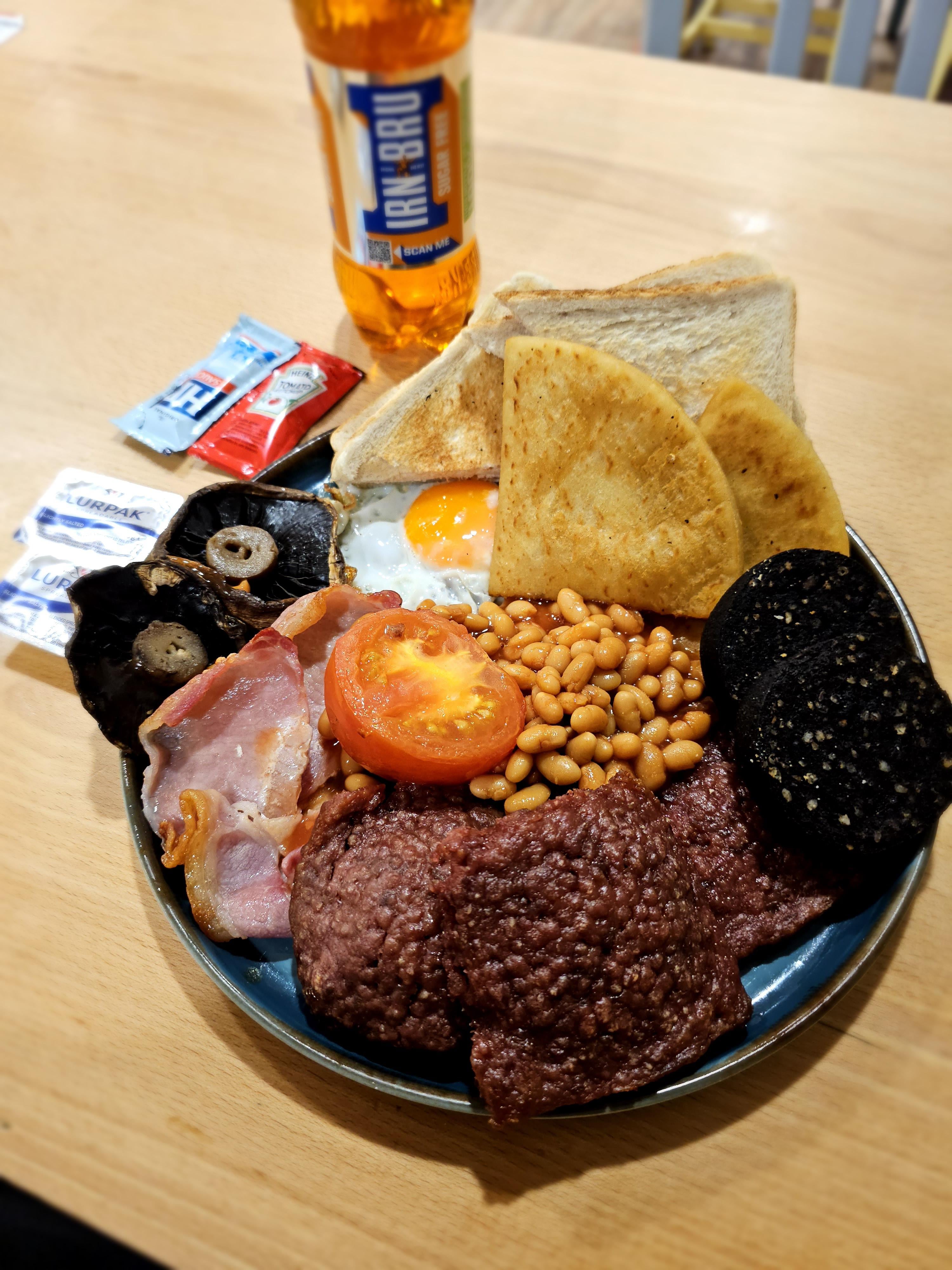 "Ultimate Scottish breakfast" Morrisons cafe £7 - Dining and Cooking