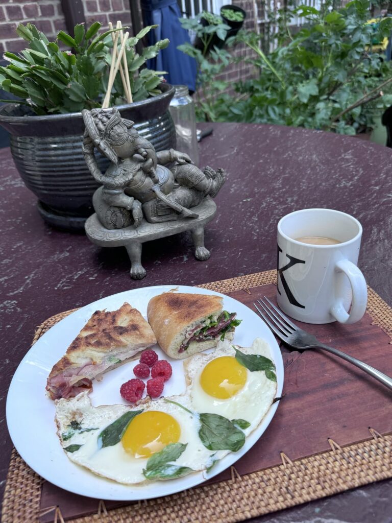 Leftover panini breakfast - Dining and Cooking
