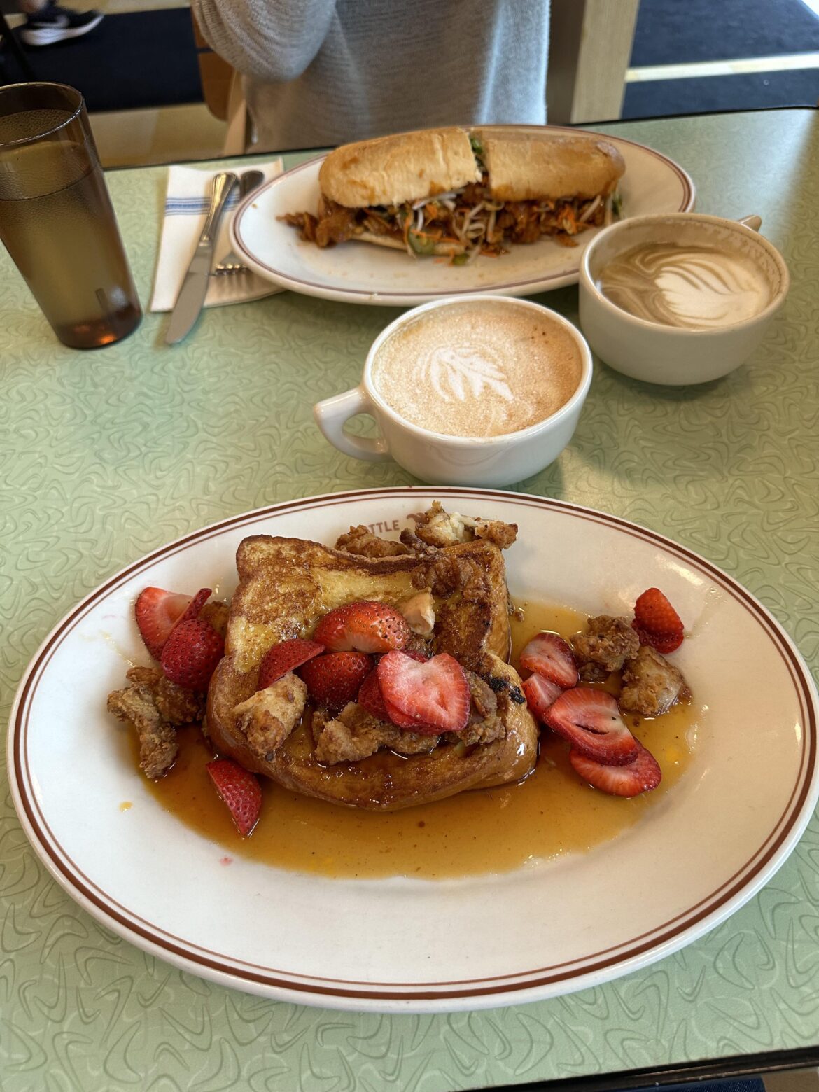 Little Goat Diner Bull’s Eye French Toast & Fried Chicken - Dining and ...