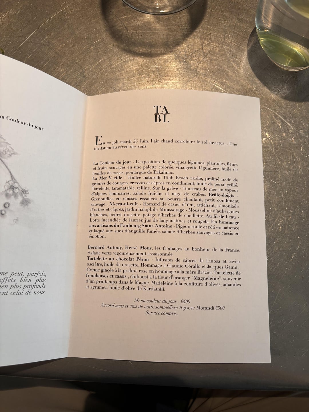 #3 Worlds 50 Best - Table by Bruno Verjus (**) Paris, France - Dining ...