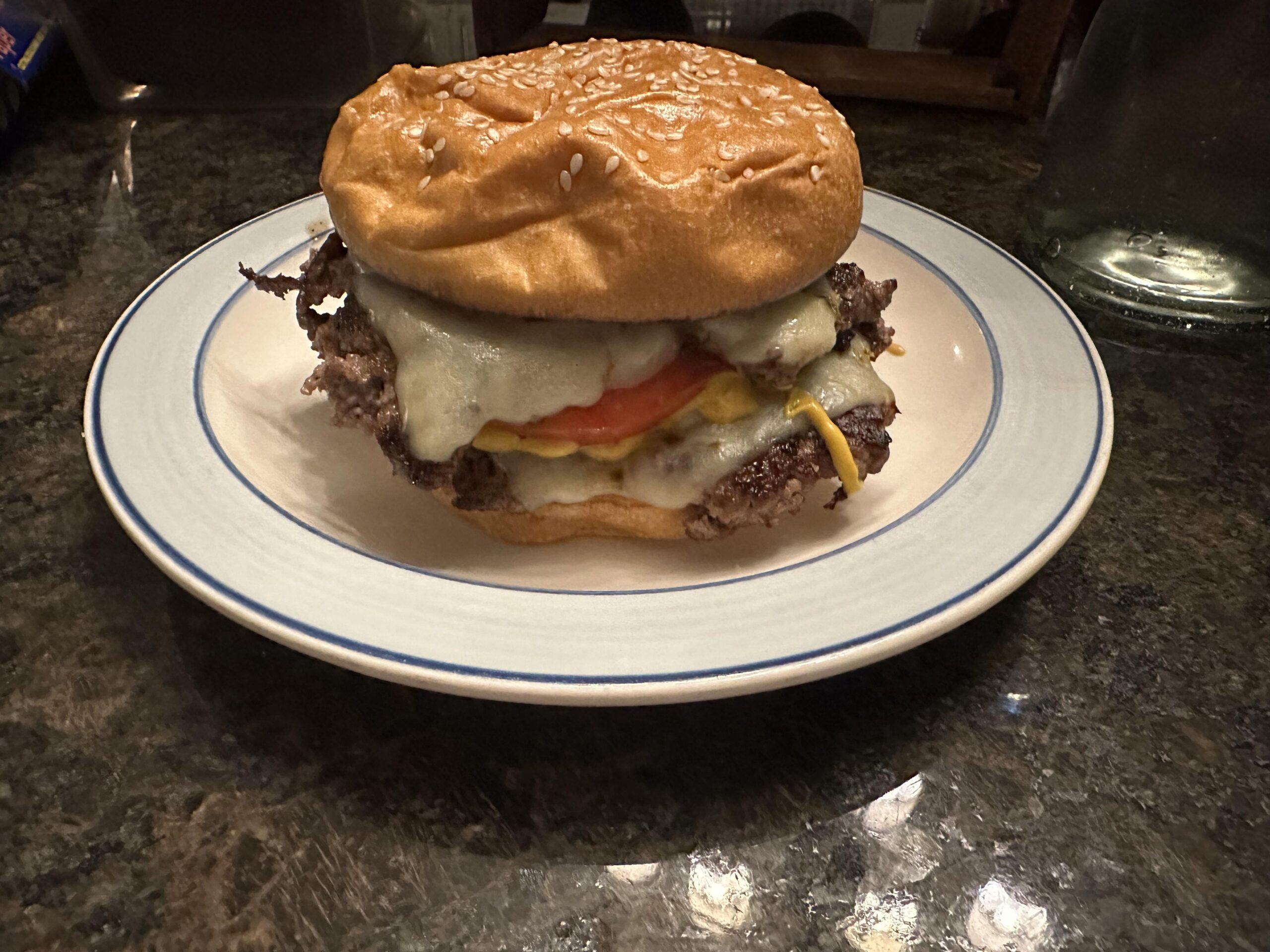 First ever burger not made on a grill - Dining and Cooking