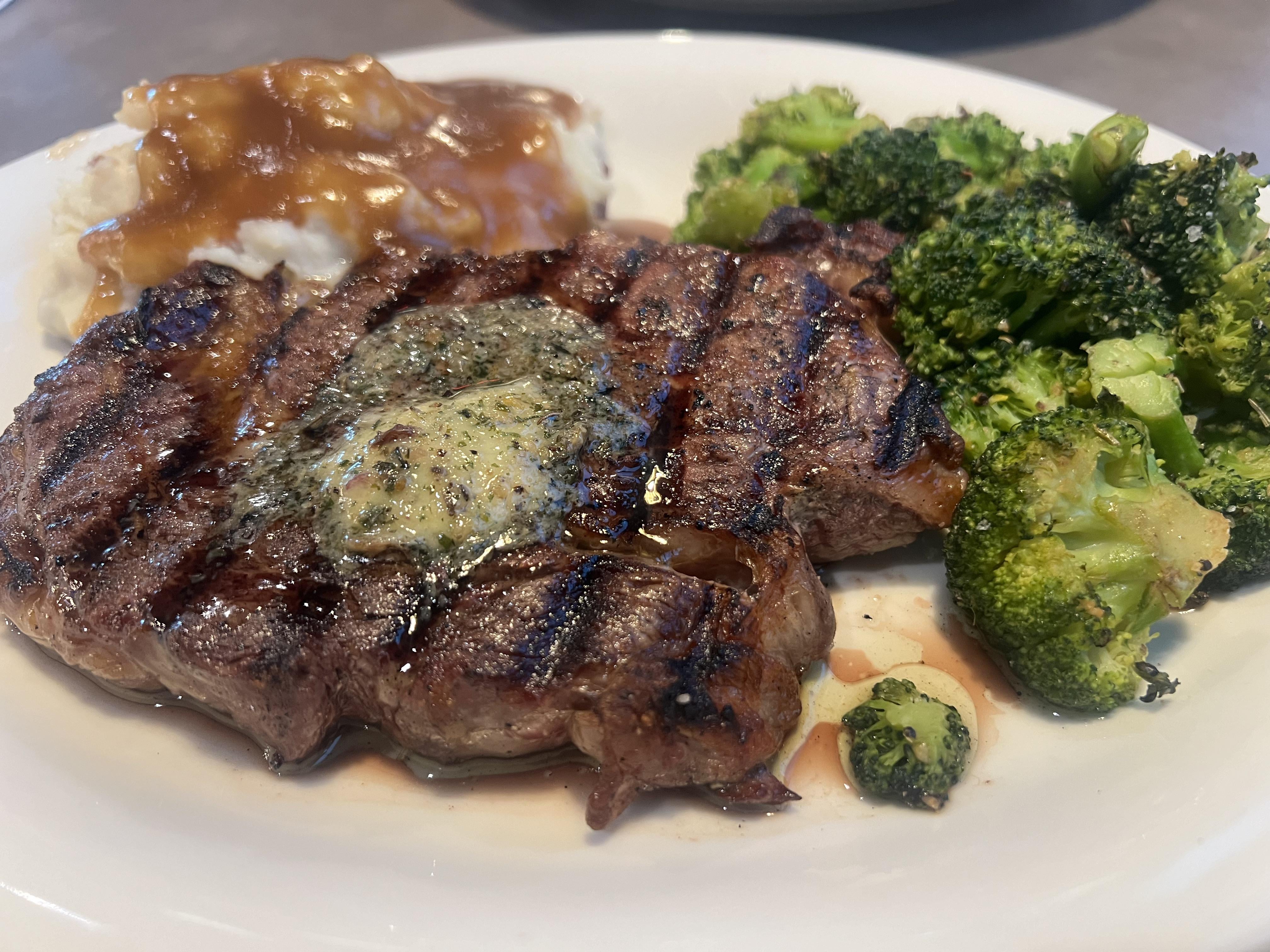 Rib Eye dinner - Dining and Cooking