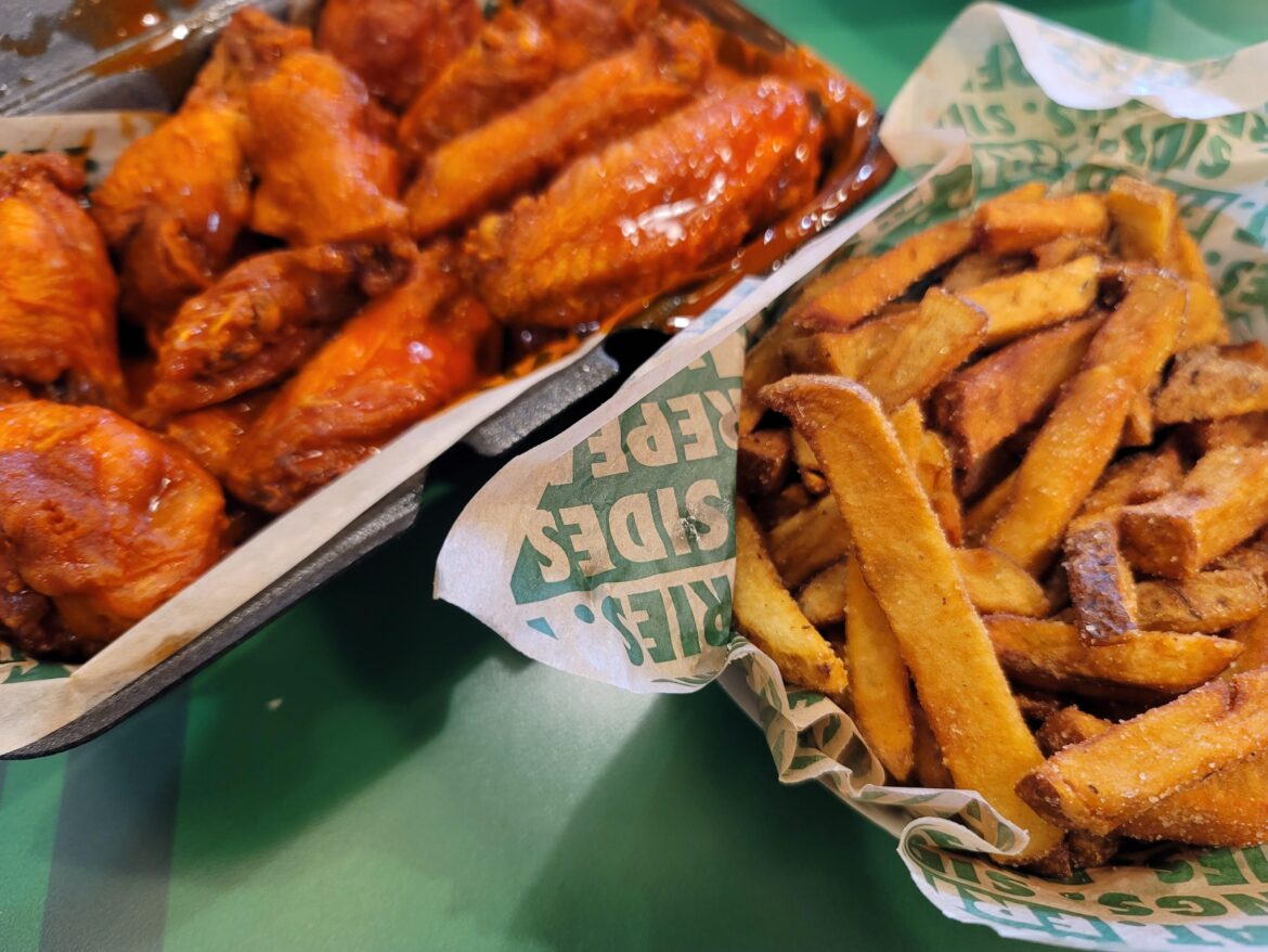 What is your side of choice when you order wings? Wingstop original hot ...