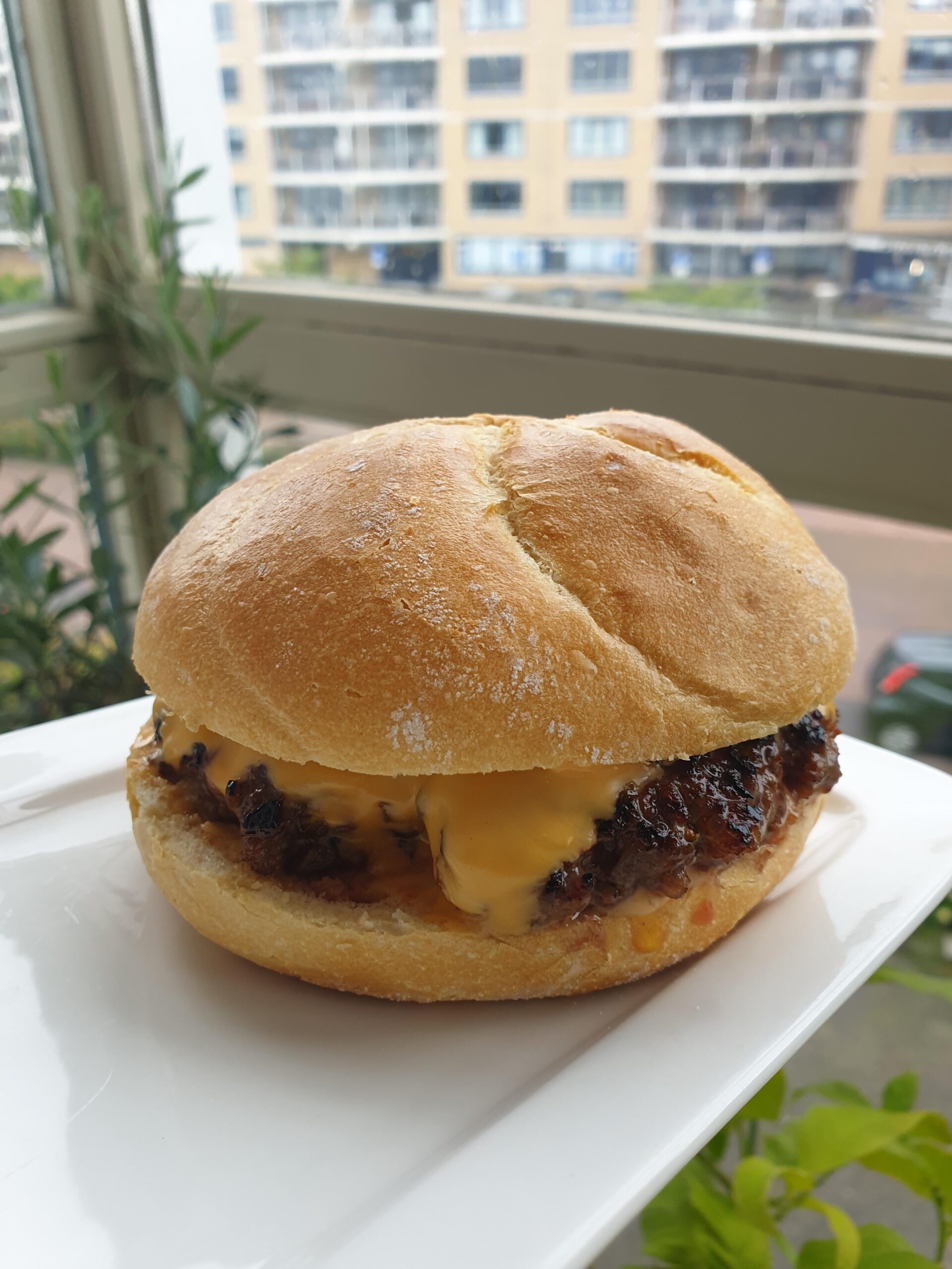 Crispy cheeseburger - Dining and Cooking