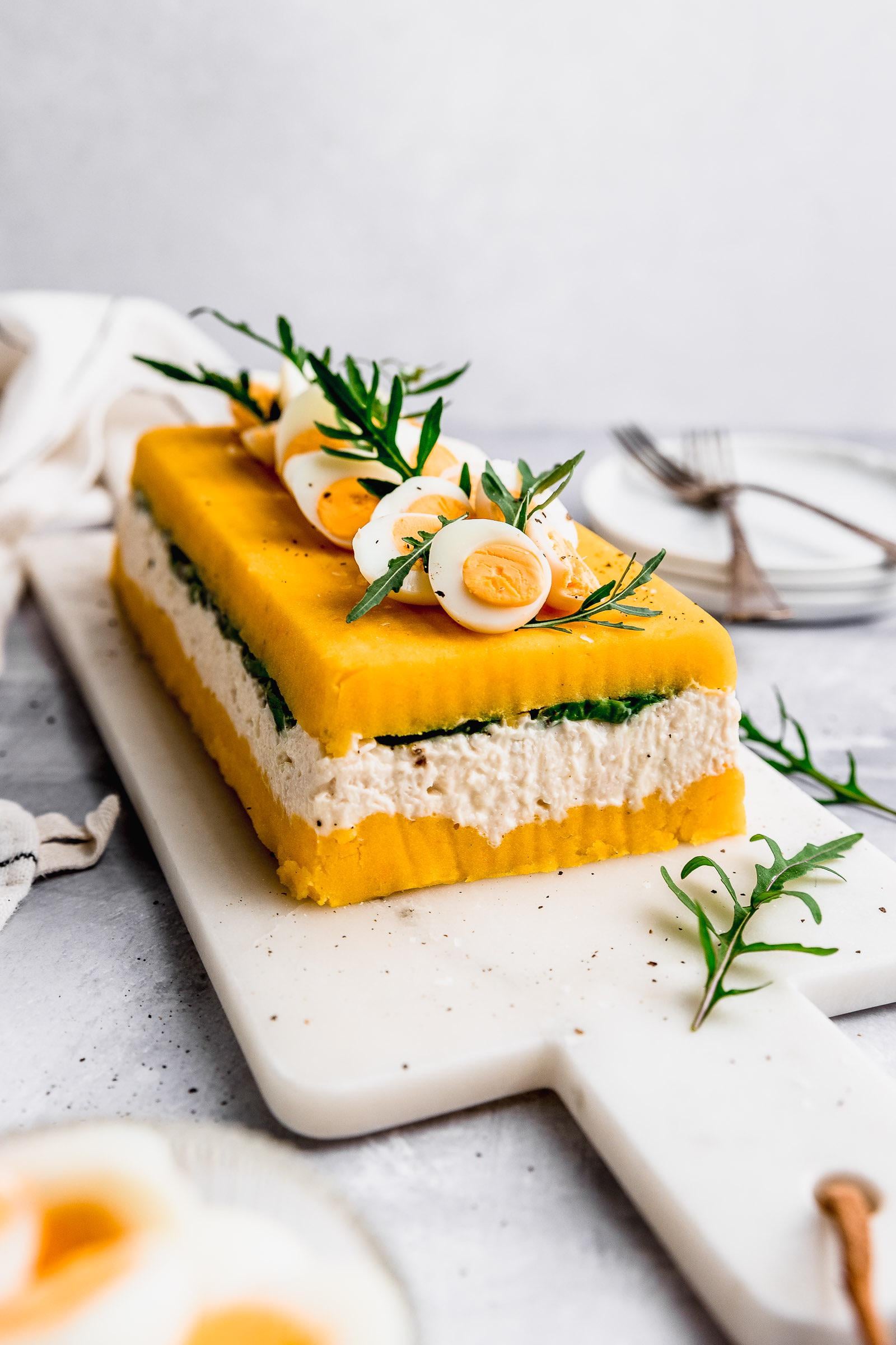 Causa Limeña De Pollo (Chicken-Filled Layered Potato Dish) from Peru ...