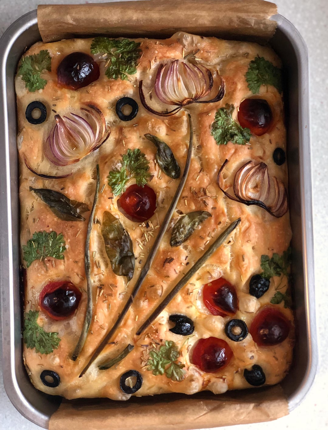 First time making Focaccia - Dining and Cooking