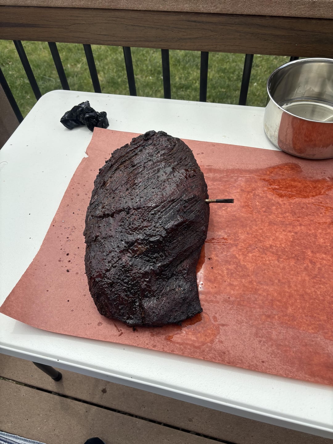 First time brisket was dry once I cut into it/need tips if possible ...