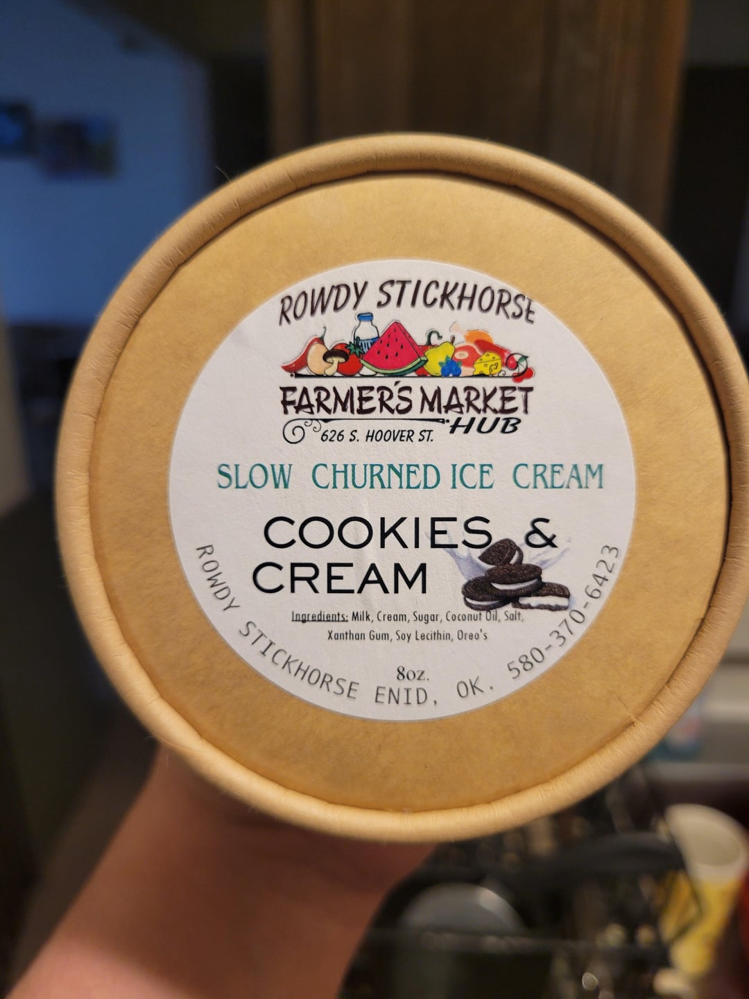 Tasty ice cream from the farmer's market! - Dining and Cooking
