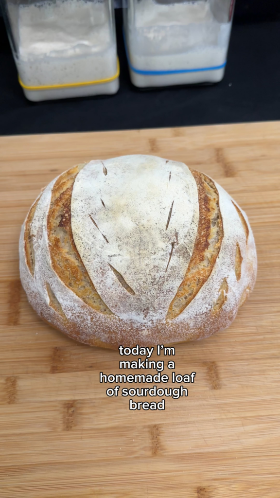 Making a homemade loaf of sourdough bread (boule) - Dining and Cooking