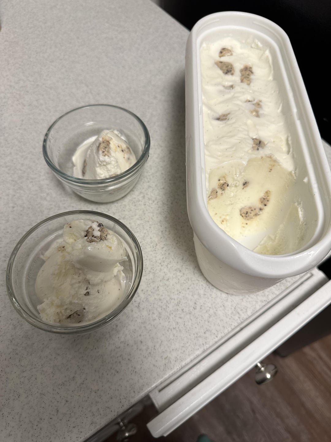 Double Vanilla & Chocolate Chip Cookie Dough - Dining and Cooking