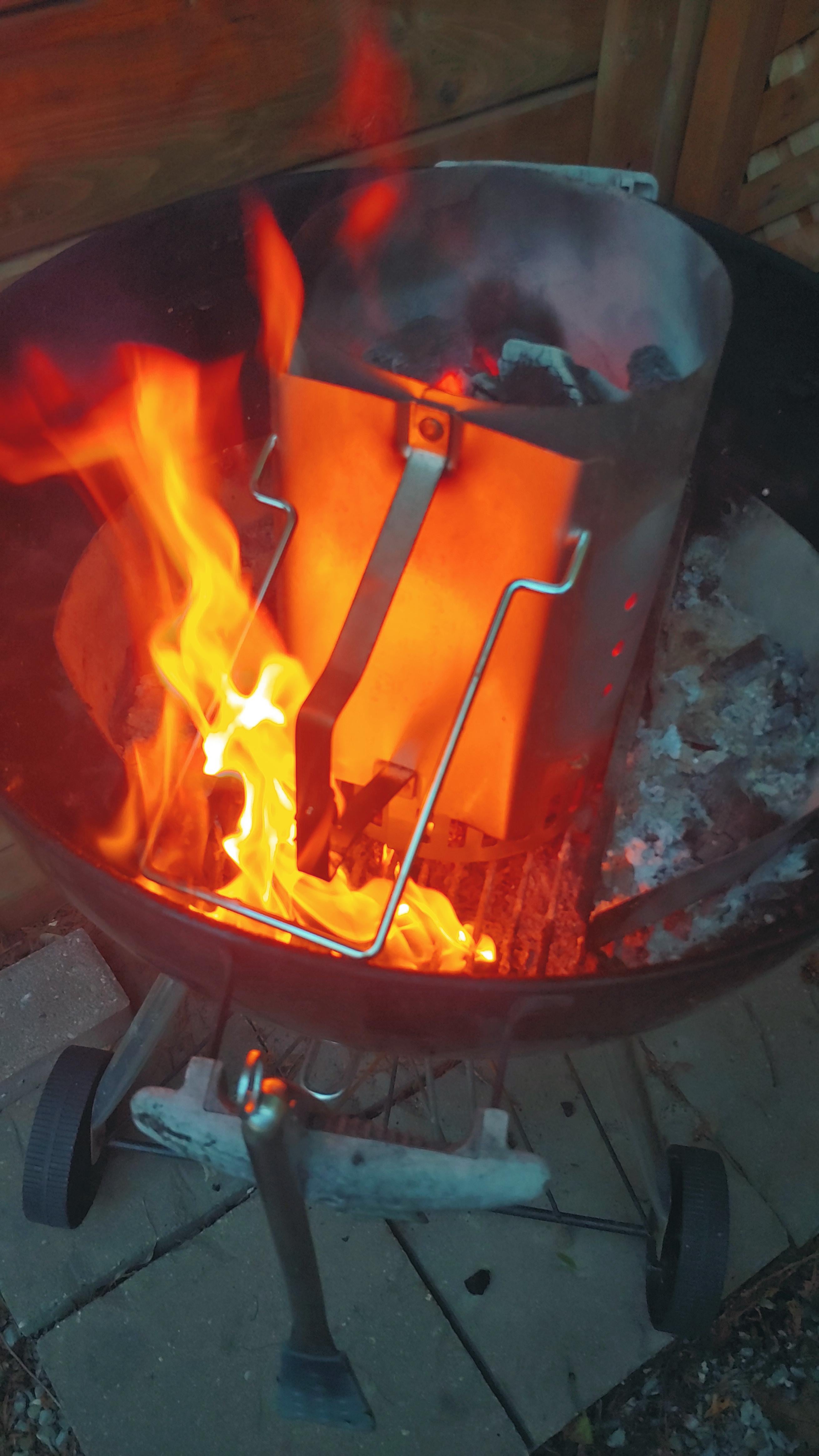 Chimney with Plastic Handle? - Dining and Cooking
