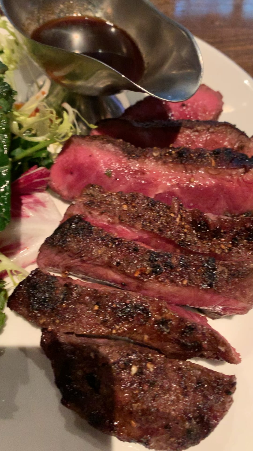 What would you consider this steak to be? blue/rare? Rare? Medium/rare ...