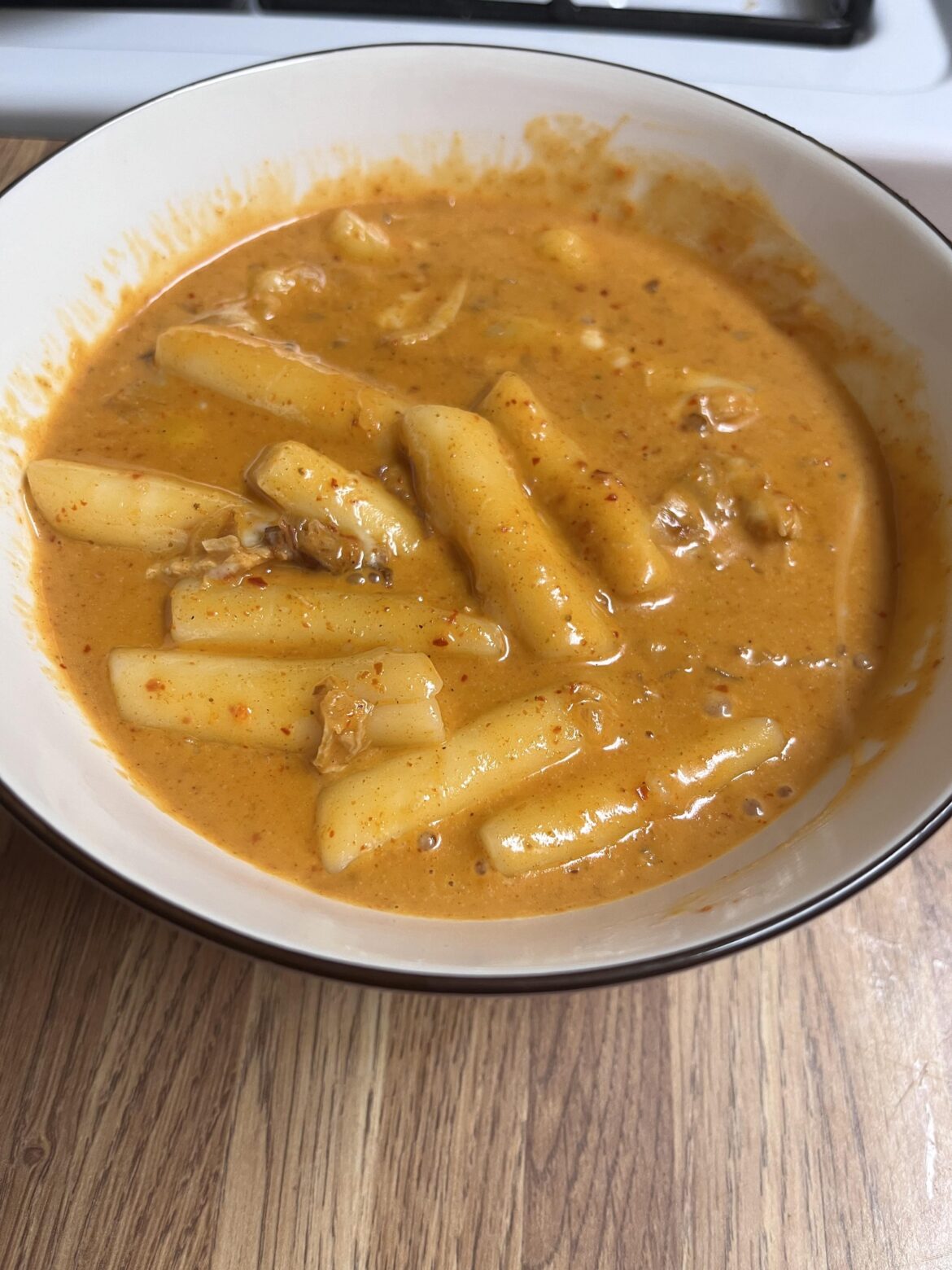 Spicy Homemade Rose Buldak - Dining and Cooking