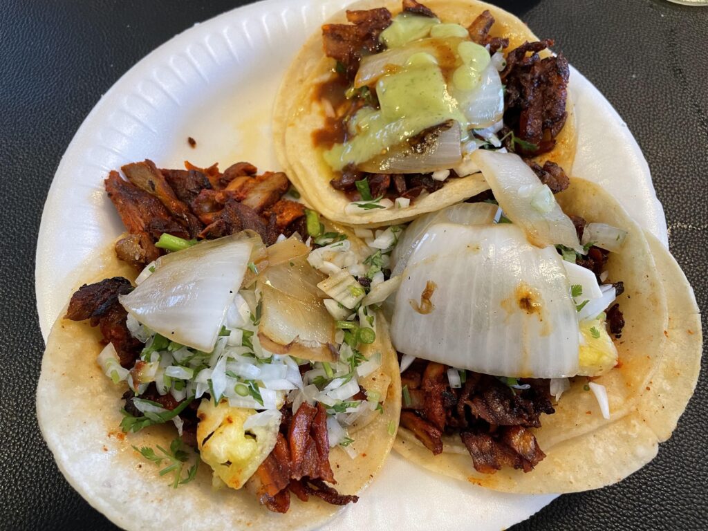 Dinner tonight after a long day at the local fair (sorry for not ...