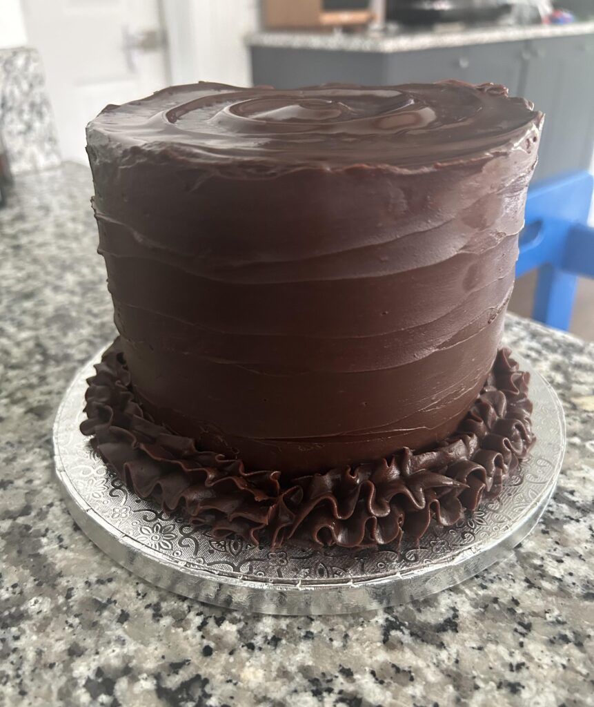 Not the prettiest cake I’ve ever made, but when your pregnant best ...