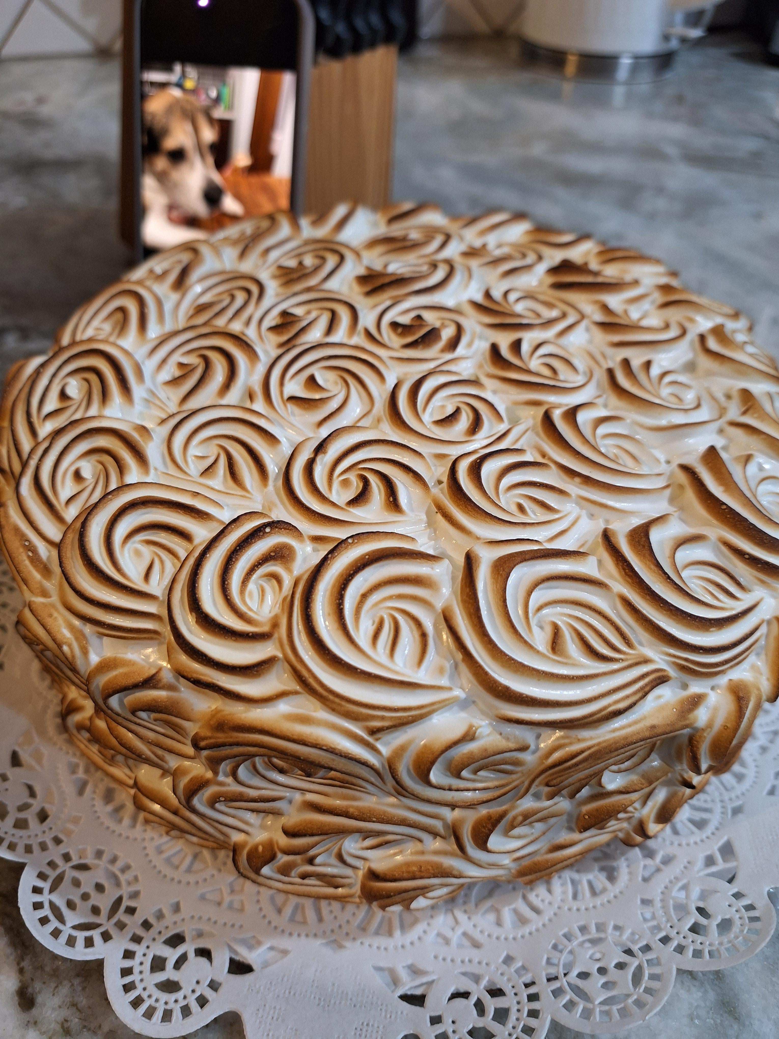 Lemon coconut meringue cake [I ate] - Dining and Cooking