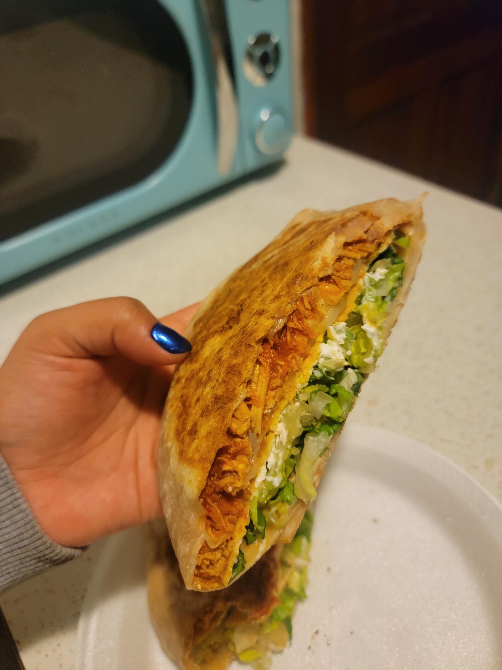 Tinga de pollo crunch wrap supreme. Hate it or love it - Dining and Cooking