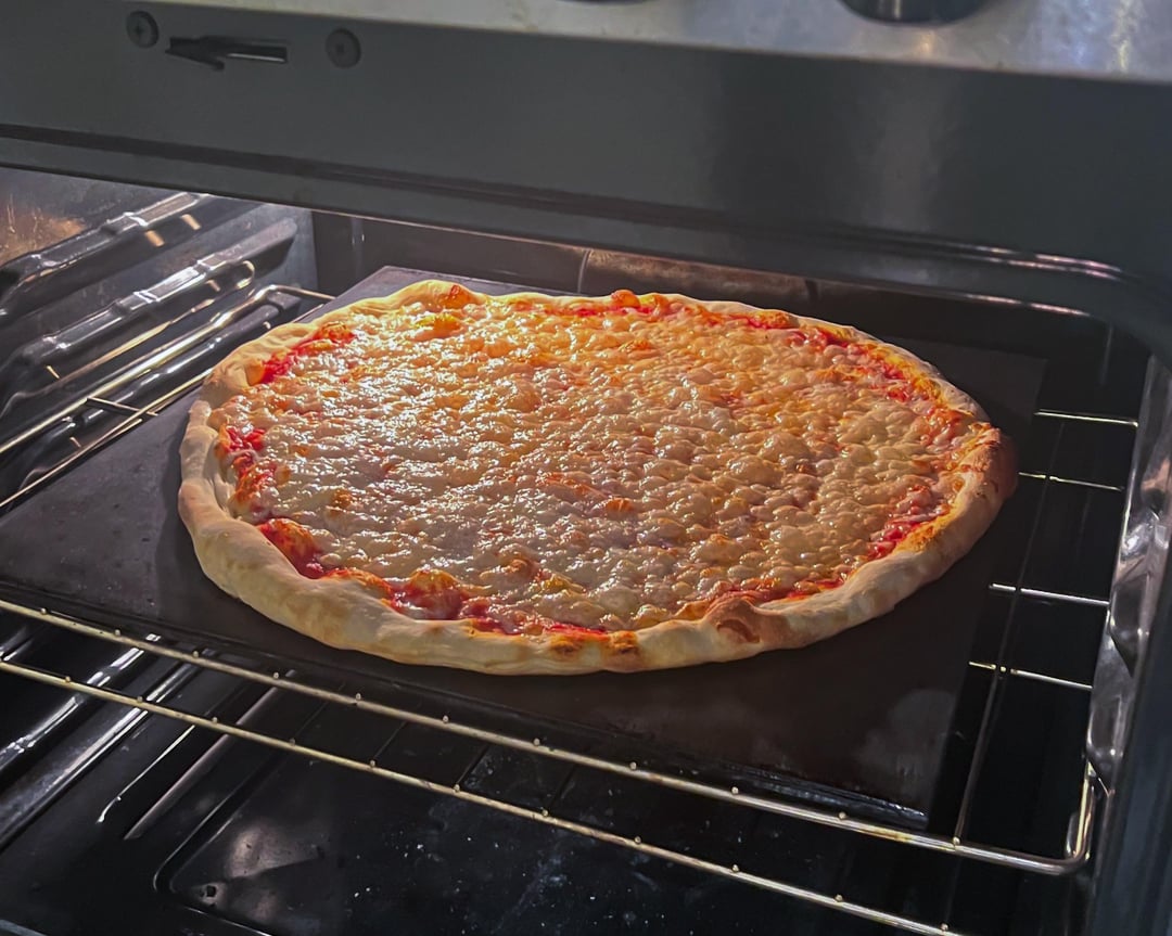 I made another plain pie, 18” inches in the home oven. - Dining and Cooking
