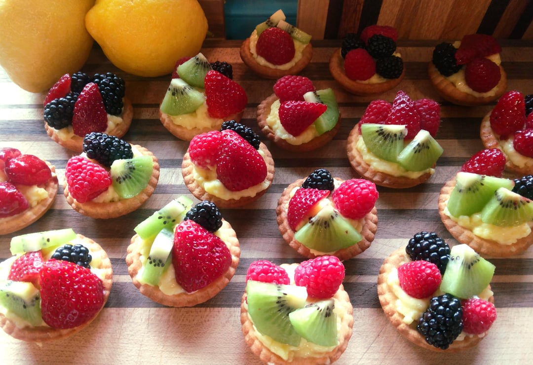 I made Berry Tartlets for the first time today - Dining and Cooking