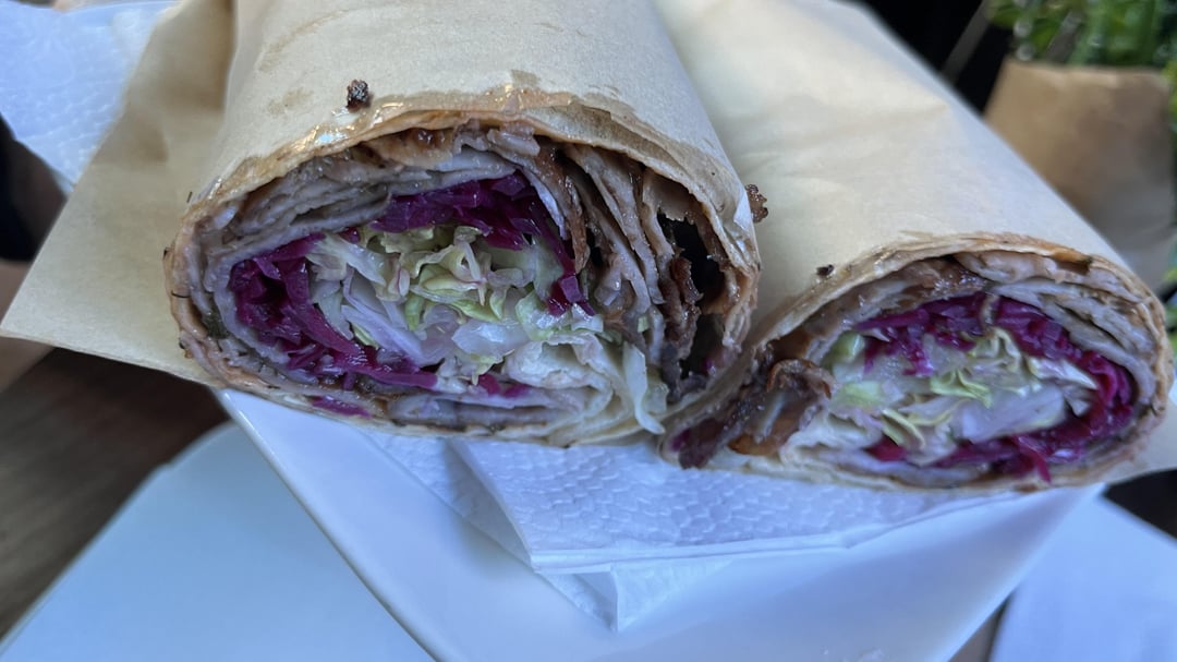 Döner Kebab Wrap - Dining and Cooking
