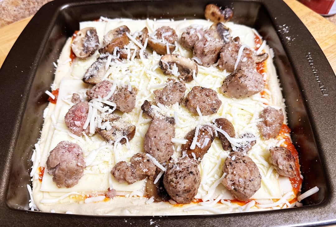 Homemade Rocky Rococo pizza. - Dining and Cooking