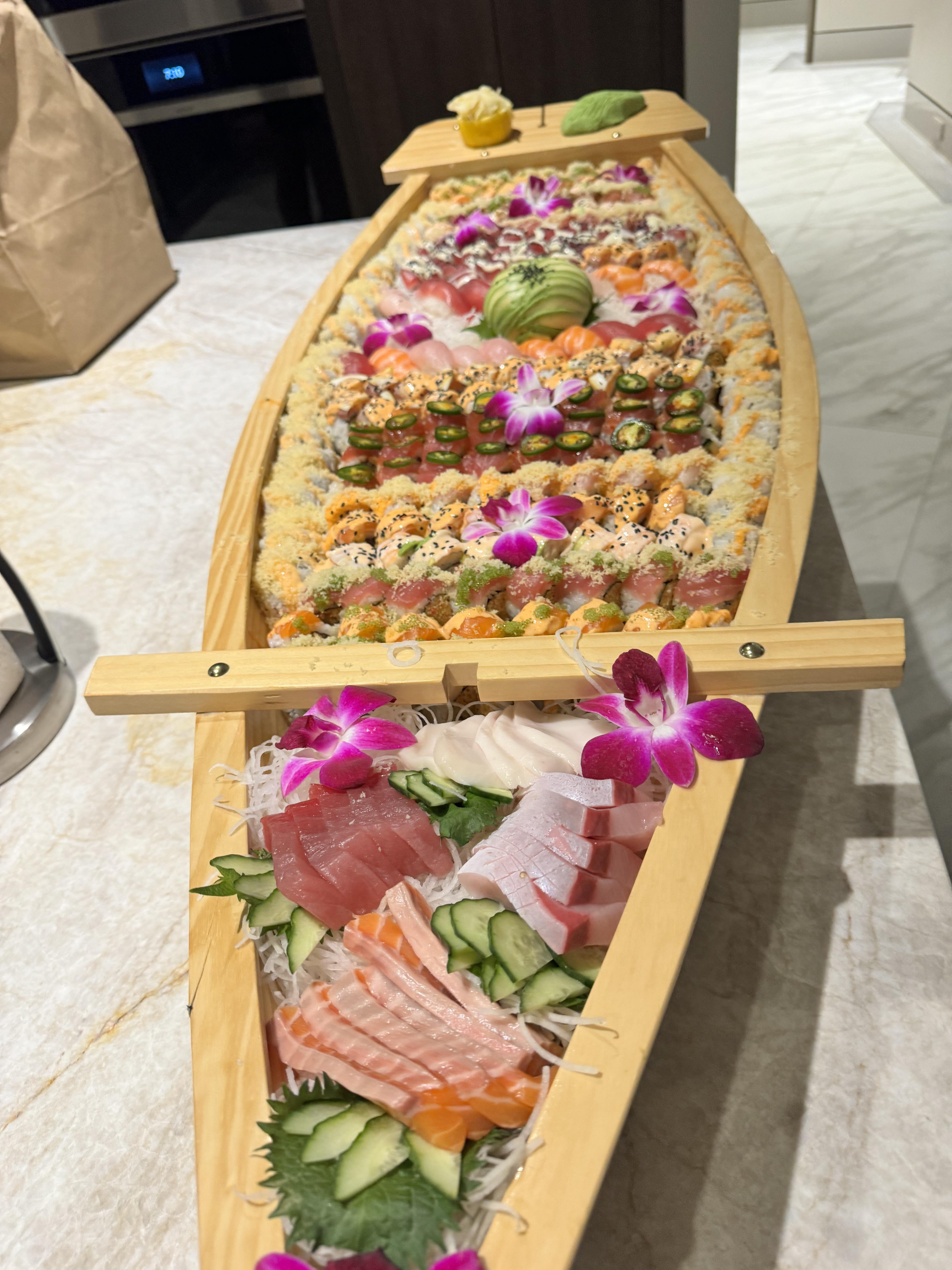 Biggest sushi boat - Dining and Cooking
