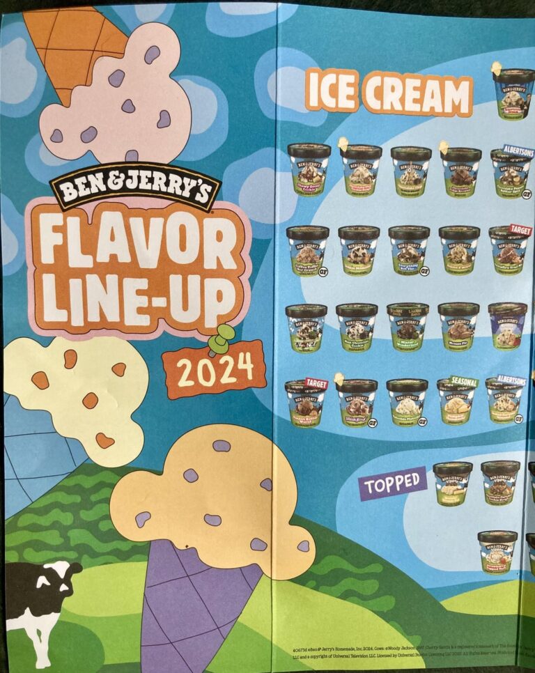 Ben and Jerry’s Flavor Line-Up 2024: all the brand’s 87 flavors ...