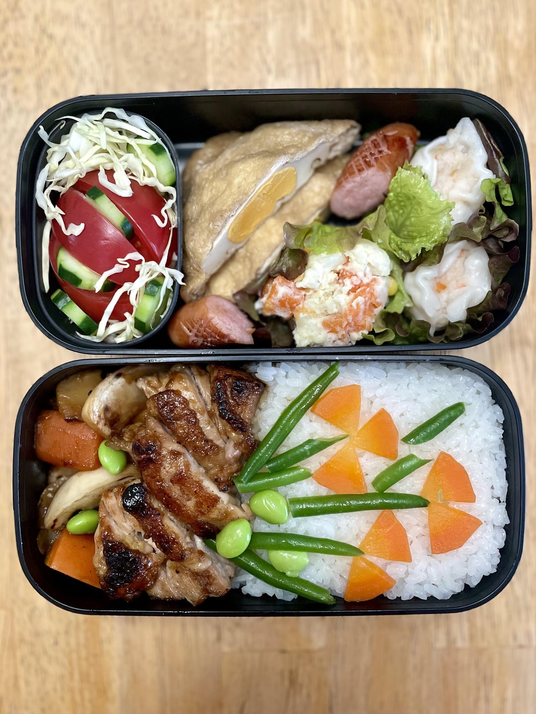 Early summer-themed man’s bento - Dining and Cooking