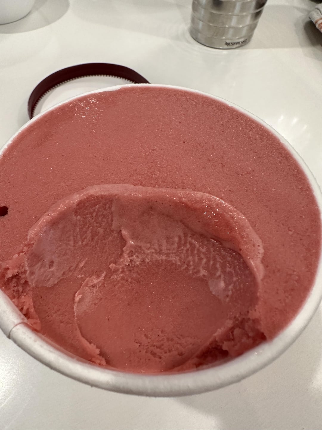 Haagen Dazs raspberry sorbet vs Island Way Sorbet Ruby Berry Sorbet - Dining and Cooking