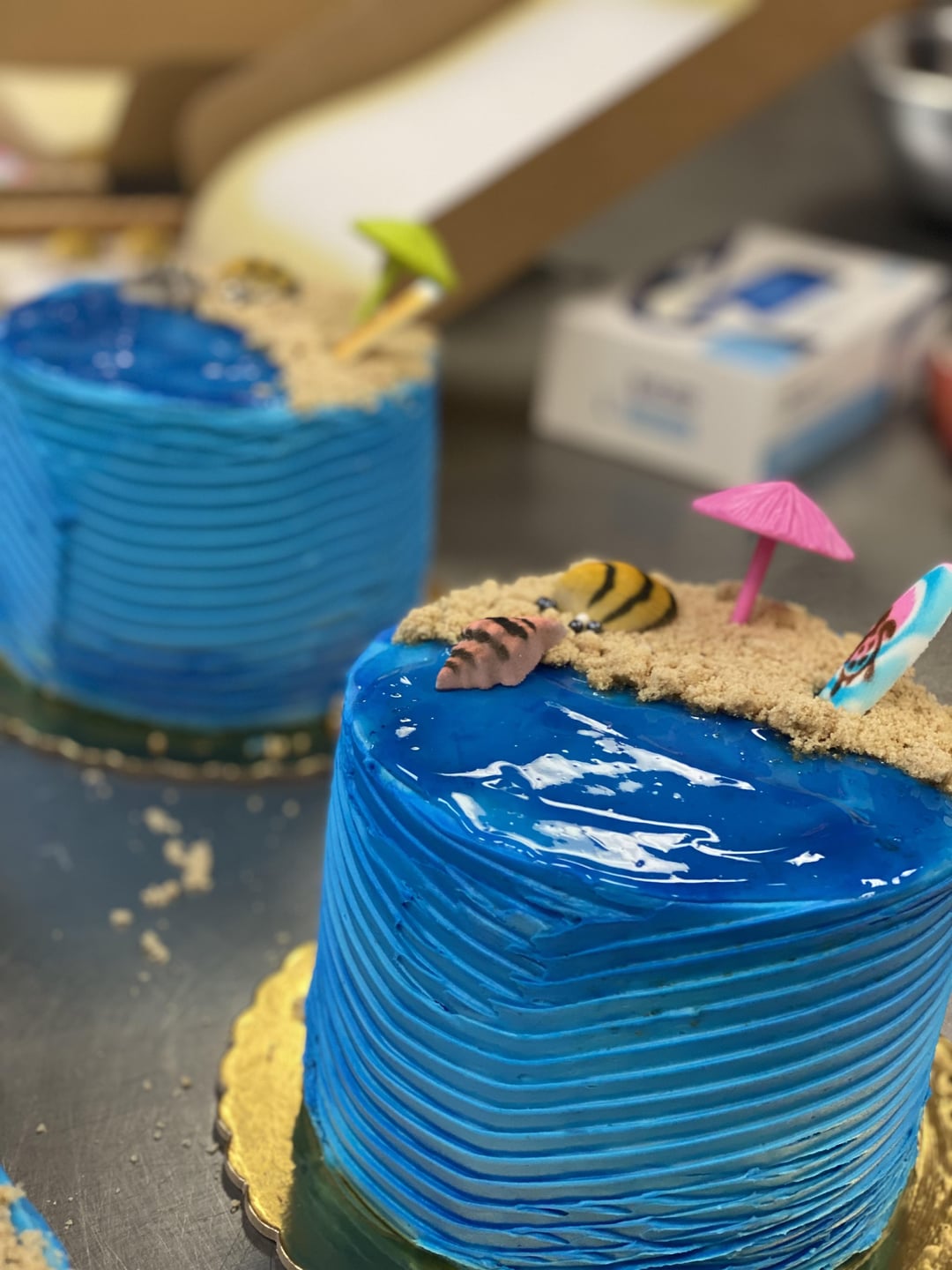 6” beach cakes - Dining and Cooking
