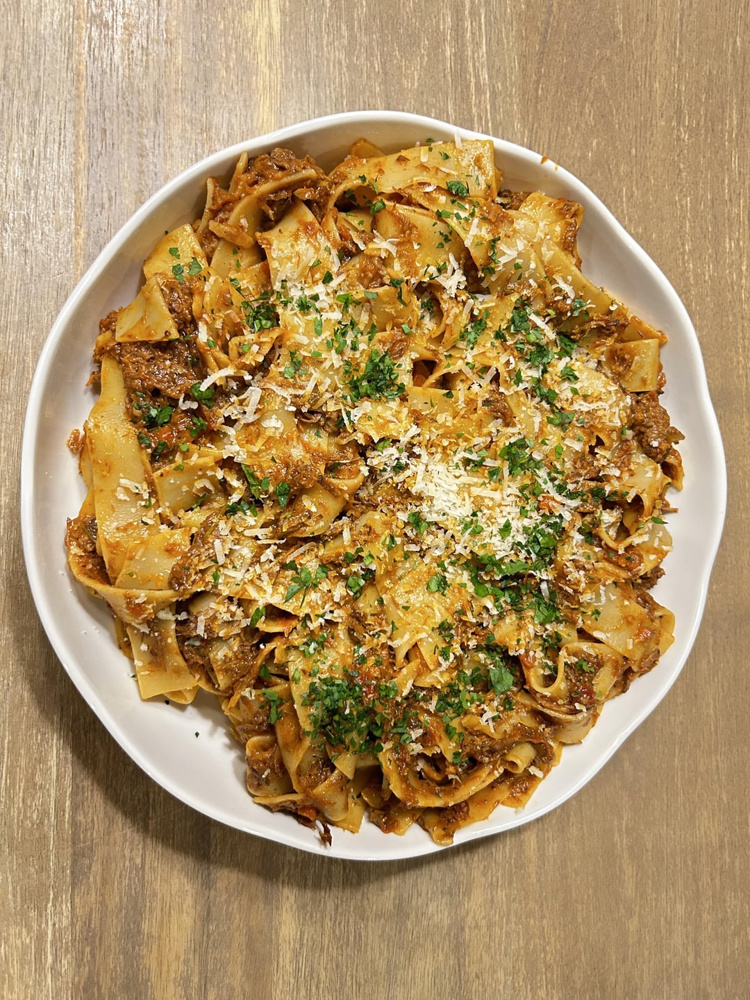braised beef ragú with pappardelle - Dining and Cooking