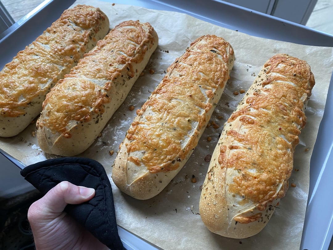 Herb & cheese sub rolls! 🥖 - Dining and Cooking